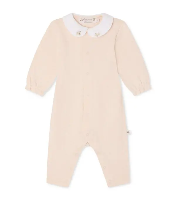 Bonpoint Cotton All-in-one With Embroidered Detail