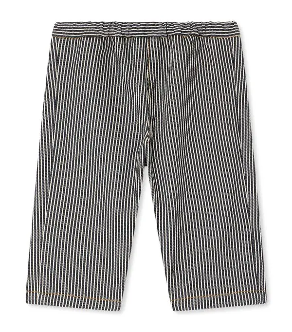 Bonpoint Cotton Striped Dandy Trousers