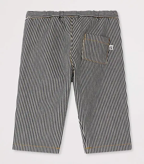 Bonpoint Cotton Striped Dandy Trousers