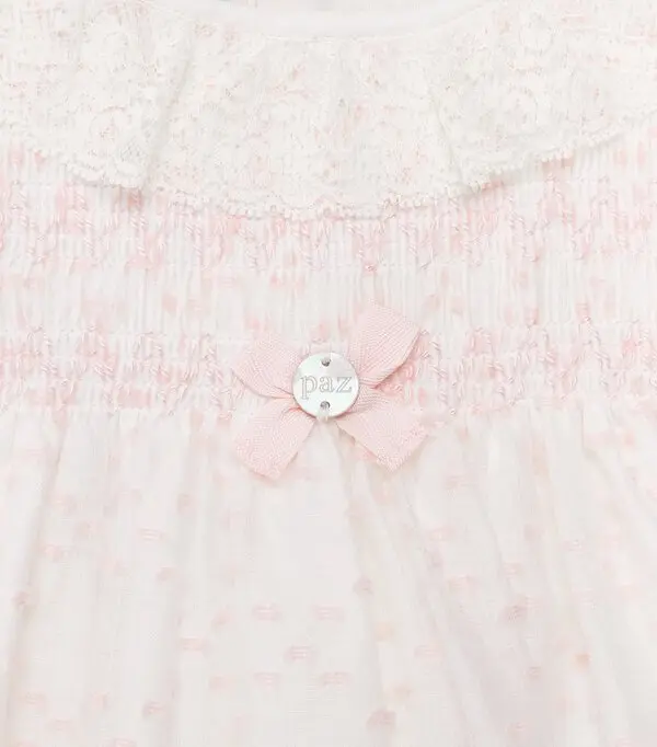 PAZ RODRIGUEZ Smocked Dress And Bloomers Set