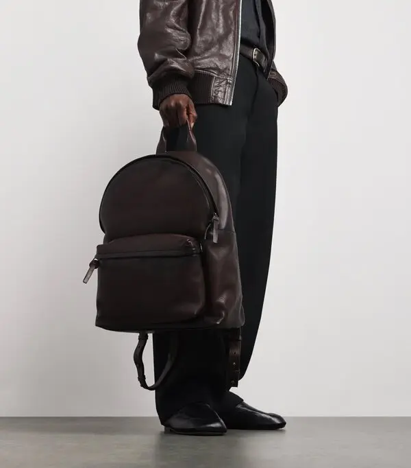 Officine Creative Leather Pack Backpack