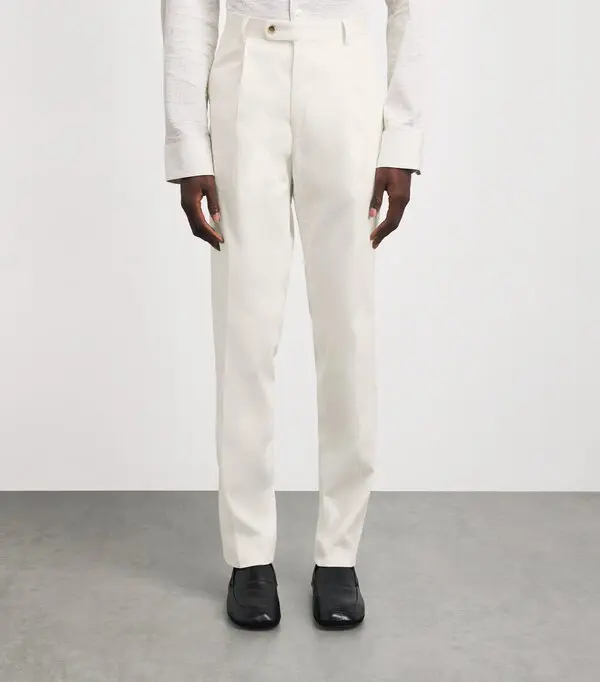 N.peal Stretch-cotton Atrani Trousers