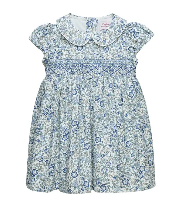 Trotters Cotton Arabella Smocked Dress