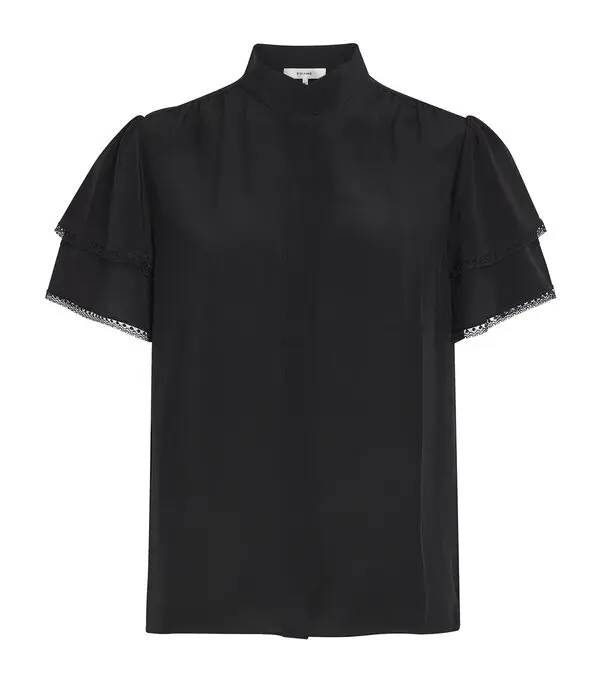 FRAME Silk The Arcadia Blouse