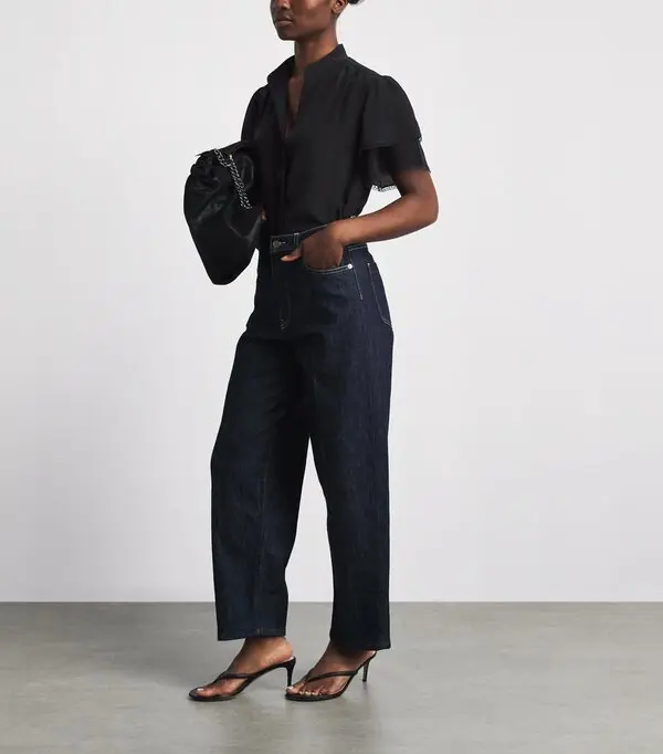 FRAME Silk The Arcadia Blouse