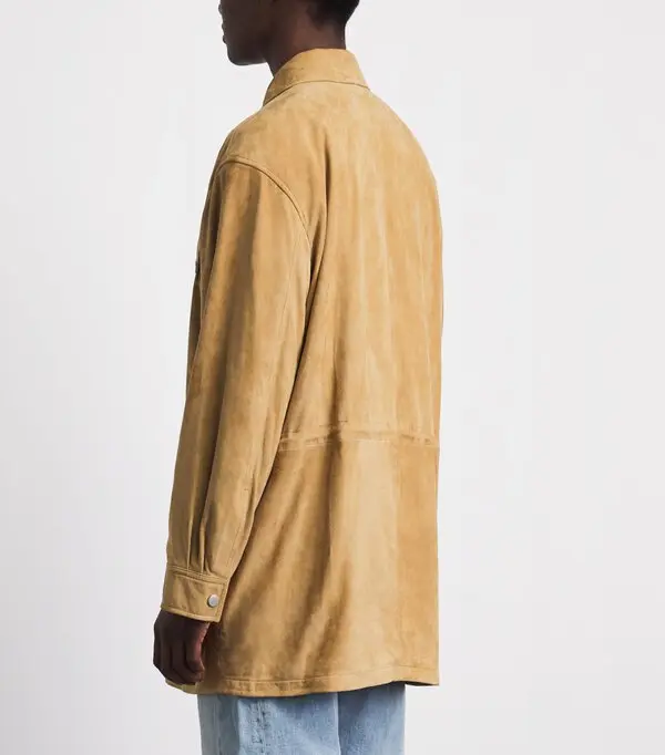 FRAME Suede The Safari Jacket