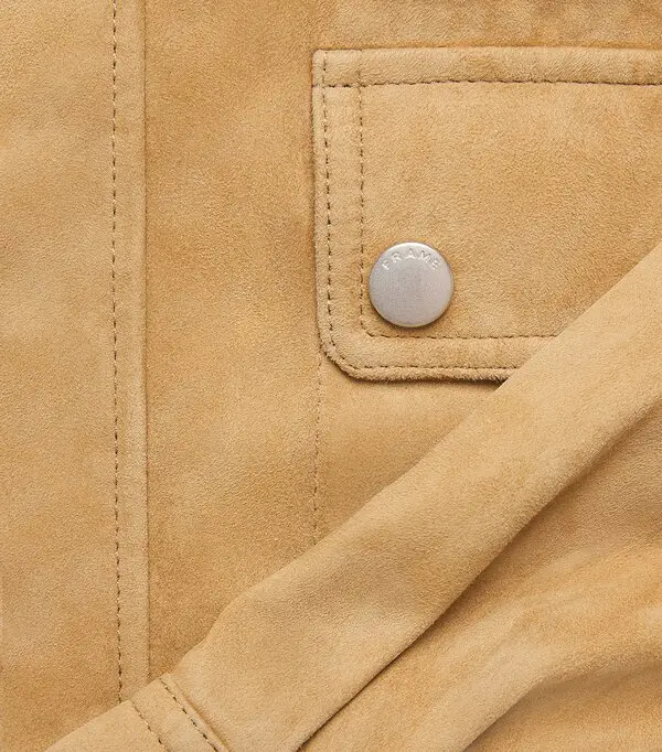 FRAME Suede The Safari Jacket