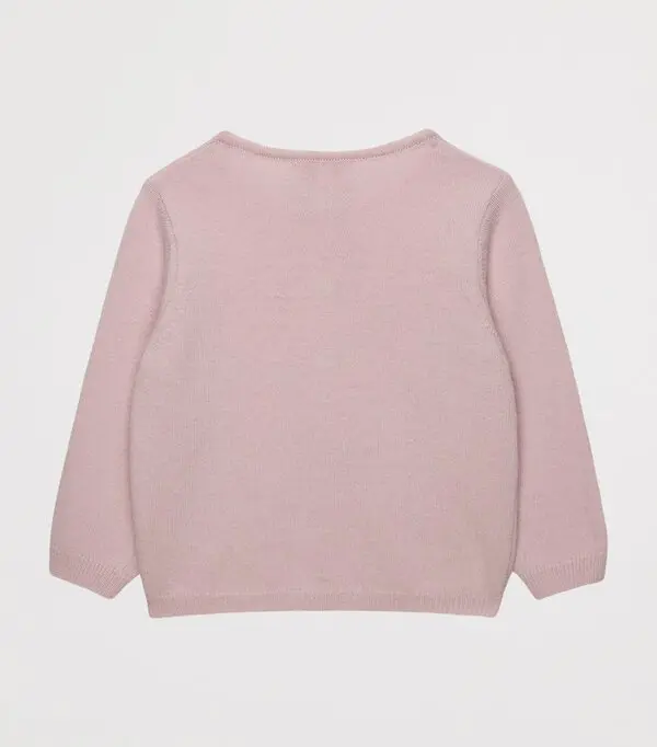Trotters Knitted Bow Cardigan