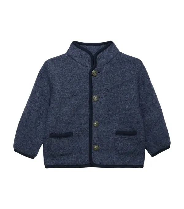 Trotters Merino Wool Jude Jacket - Blue