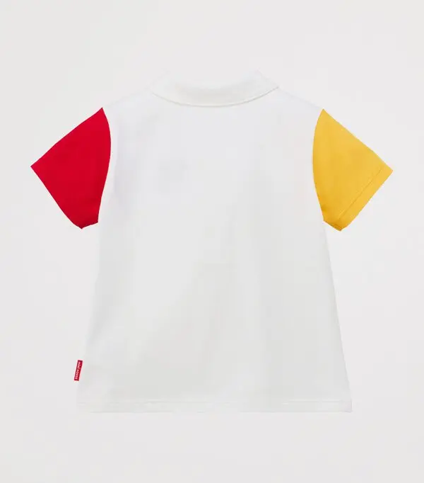 MIKI HOUSE Pucci Pixel-art Polo Shirt