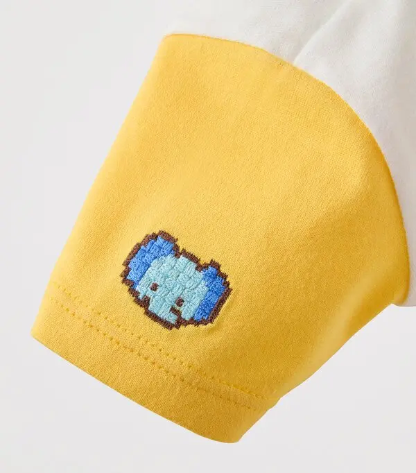 MIKI HOUSE Pucci Pixel-art Polo Shirt