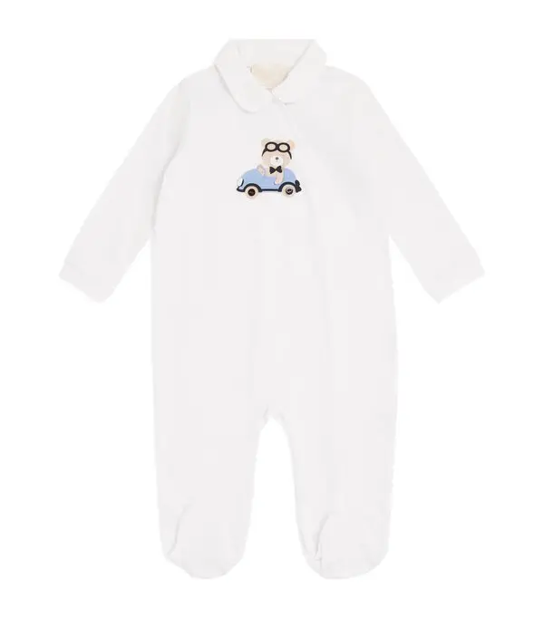 STORY LORIS Cotton Bear All-in-one - Ivory