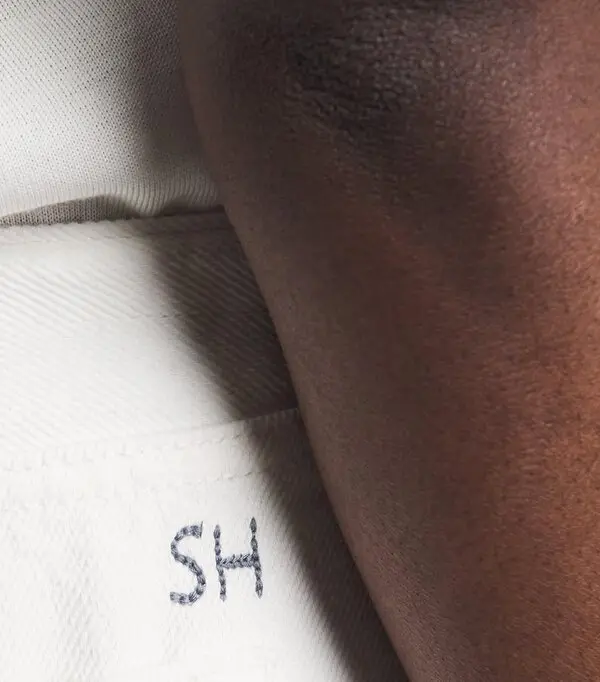 Still Here Cool Denim Shorts - Ivory