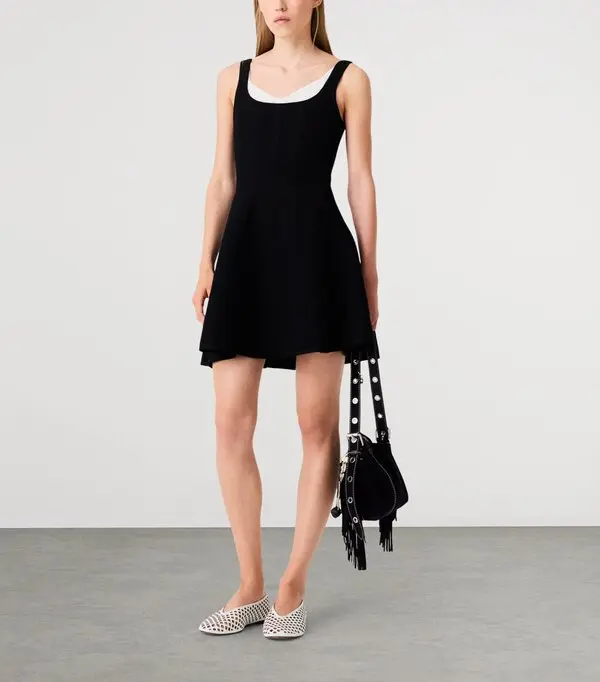 Maje Layered Mini Dress