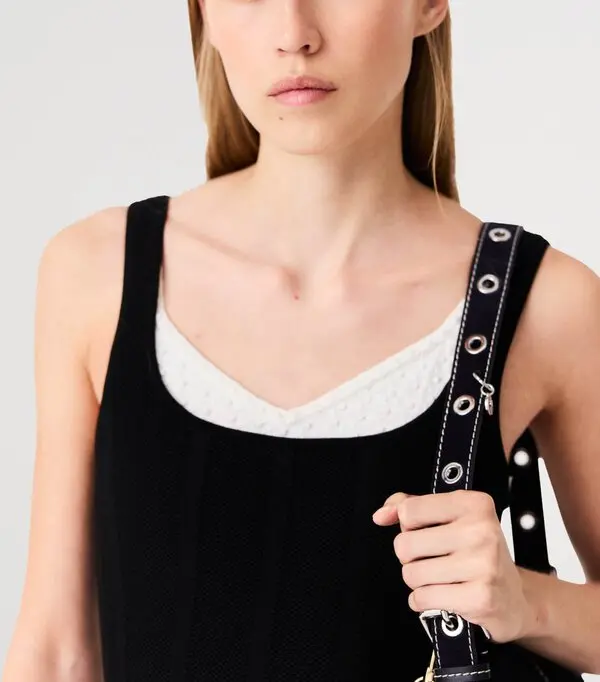Maje Layered Mini Dress