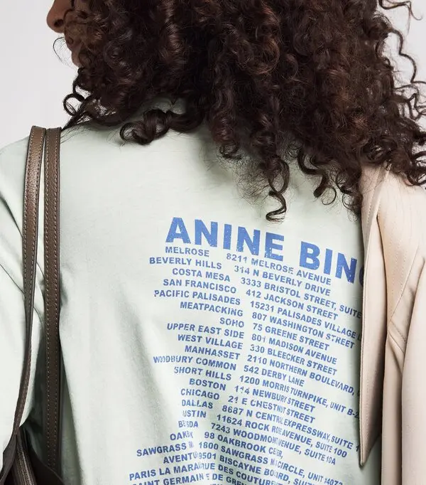 ANINE BING Cotton Cade T-shirt