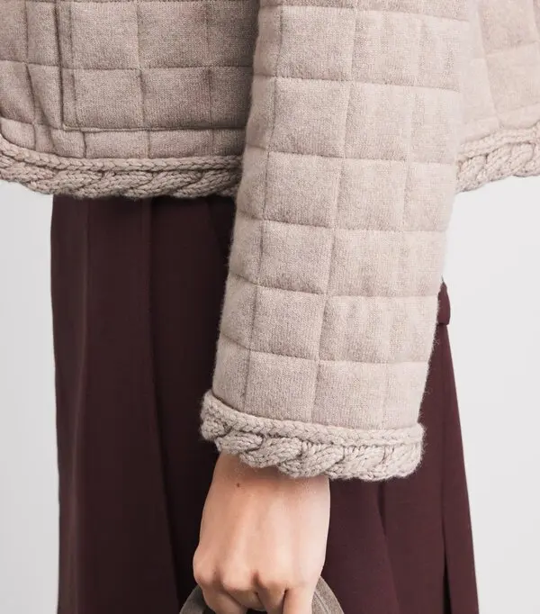 Fabiana Filippi Wool-silk-cashmere Quilted Jacket