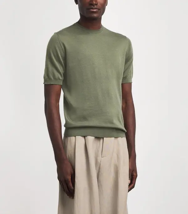 Colombo Cashmere T-shirt - Green