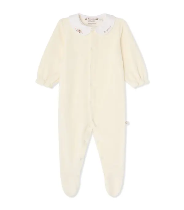 Bonpoint Embroidered Collar All-in-one