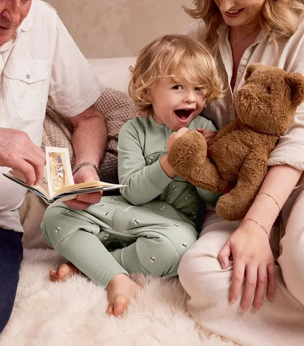 LOVE TO DREAM 2.5 Tog Stretch-cotton Bee Playsuit
