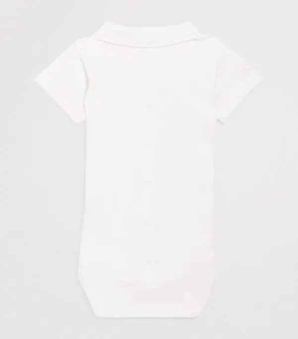 TARTINE ET CHOCOLAT Cotton Peter Pan Collar Bodysuit