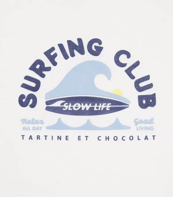 TARTINE ET CHOCOLAT Cotton Wave T-shirt