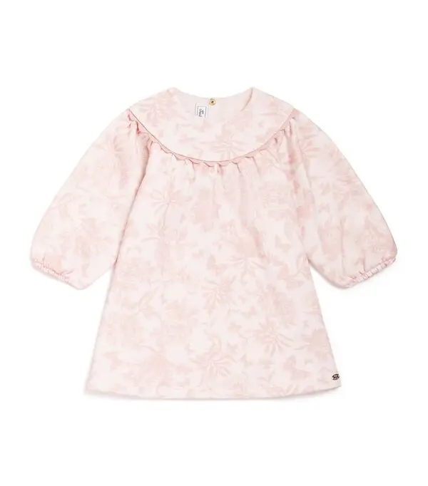 TARTINE ET CHOCOLAT Cotton Toile De Jouy Dress - Pink