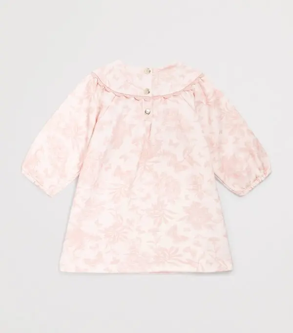TARTINE ET CHOCOLAT Cotton Toile De Jouy Dress
