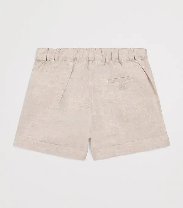 TARTINE ET CHOCOLAT Linen Ceremony Shorts
