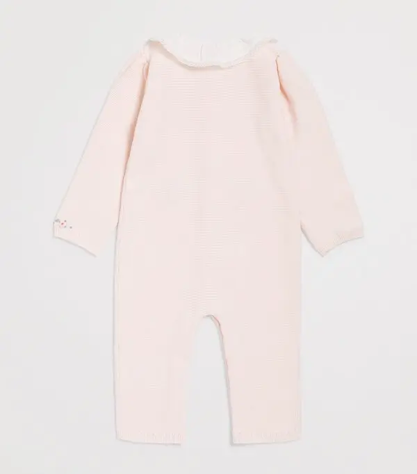 TARTINE ET CHOCOLAT Cotton Knitted Playsuit