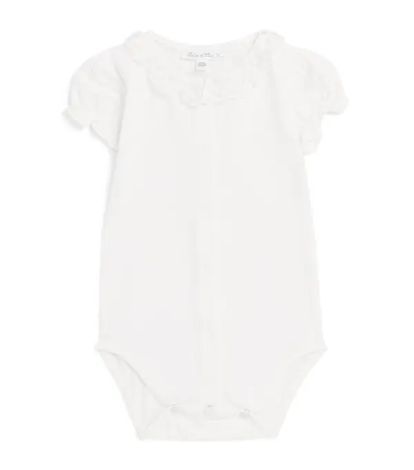 TARTINE ET CHOCOLAT Lace Collar Bodysuit