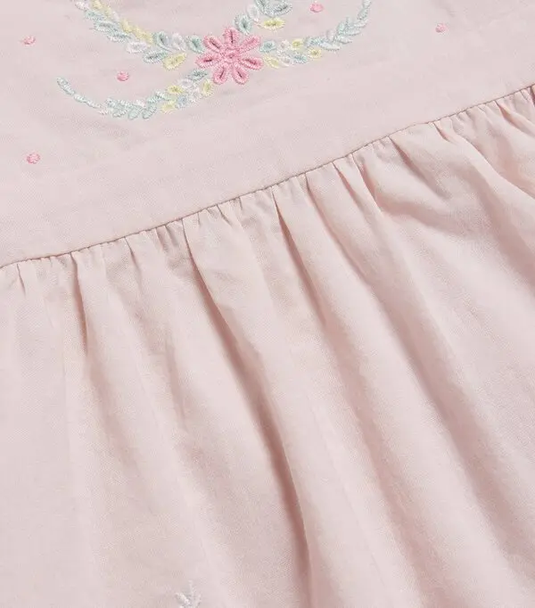 TARTINE ET CHOCOLAT Cotton Embroidered Dress