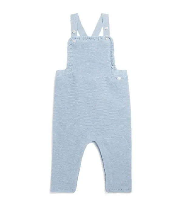 TARTINE ET CHOCOLAT Cotton Knitted Dungarees