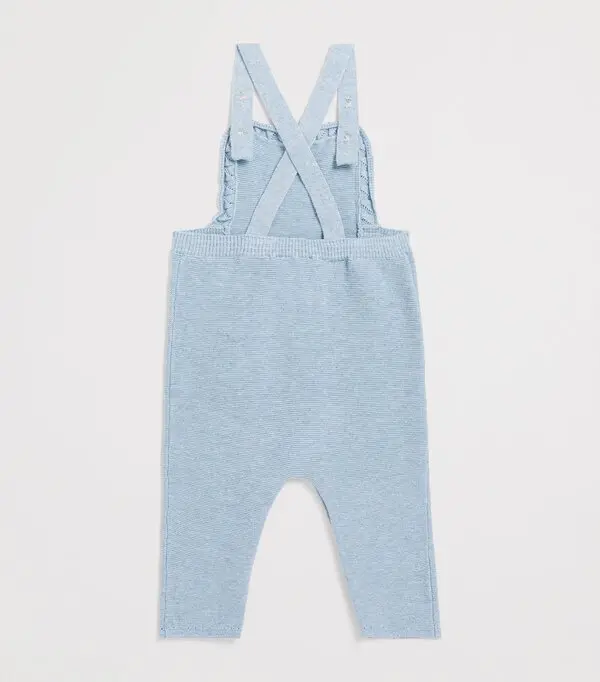 TARTINE ET CHOCOLAT Cotton Knitted Dungarees