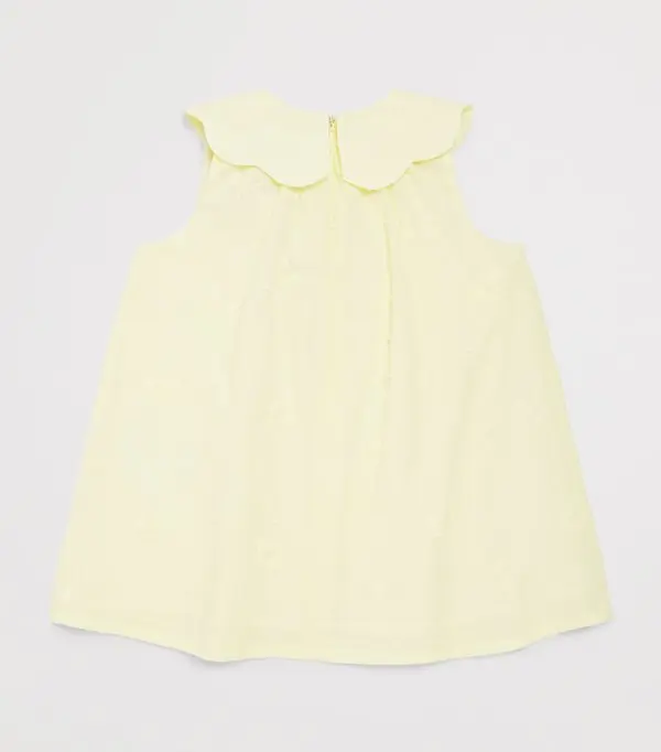 TARTINE ET CHOCOLAT Stretch-cotton Frill Dress