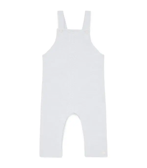 TARTINE ET CHOCOLAT Cotton Knitted Dungarees