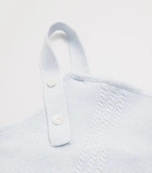 TARTINE ET CHOCOLAT Cotton Knitted Dungarees