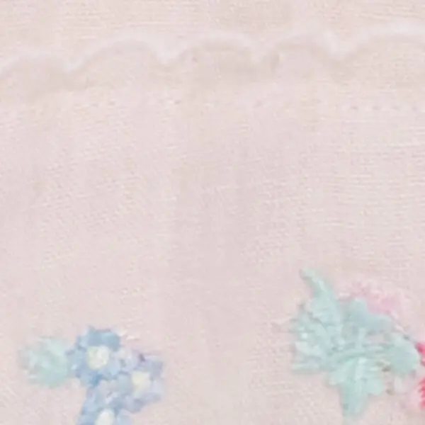 TARTINE ET CHOCOLAT Linen Embroidered Dress