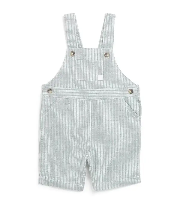 TARTINE ET CHOCOLAT Cotton Stripe Dungarees