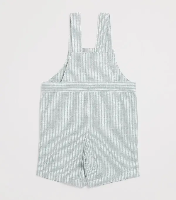 TARTINE ET CHOCOLAT Cotton Stripe Dungarees