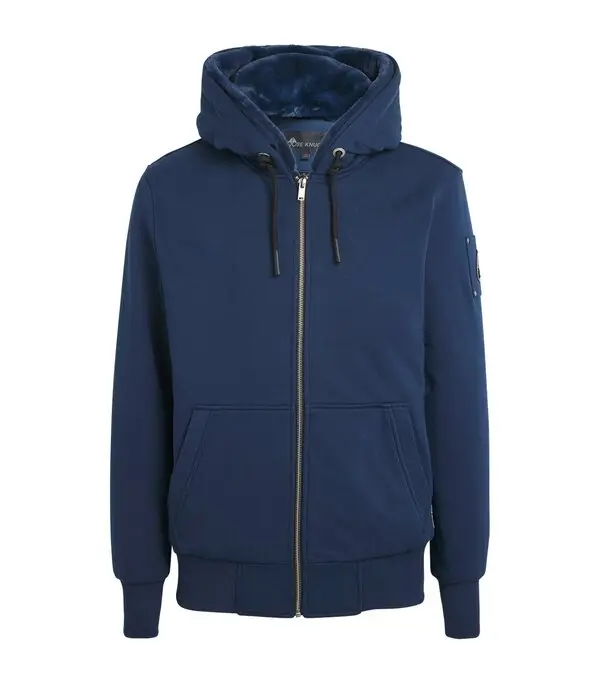 Moose Knuckles Padded Bunny Zip-up Hoodie