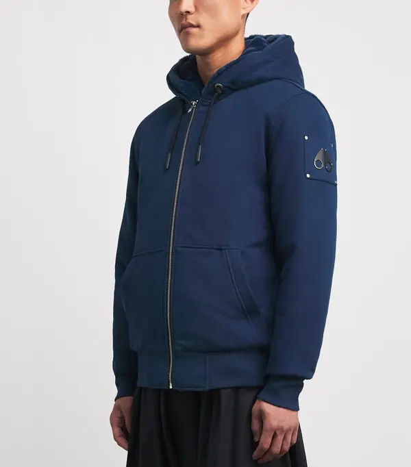 Moose Knuckles Padded Bunny Zip-up Hoodie