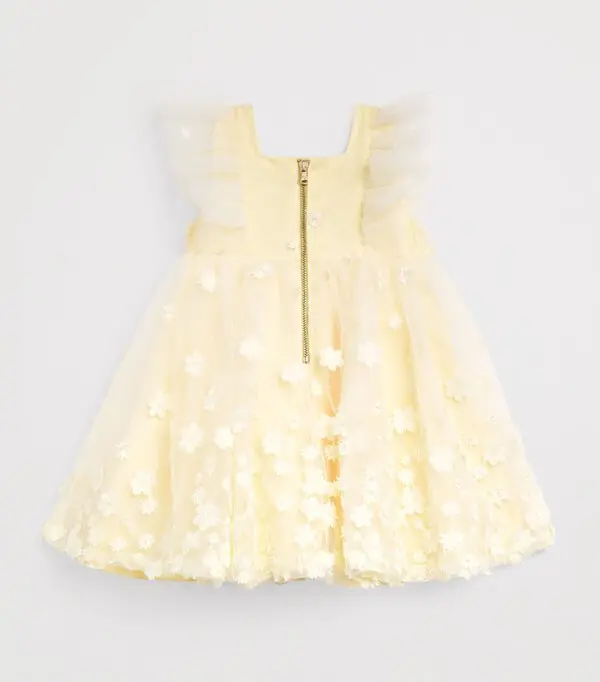 TARTINE ET CHOCOLAT Tulle Embroidered Dress