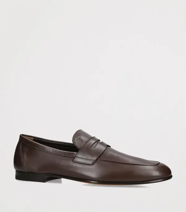 TOD'S Leather Mocassino Loafers