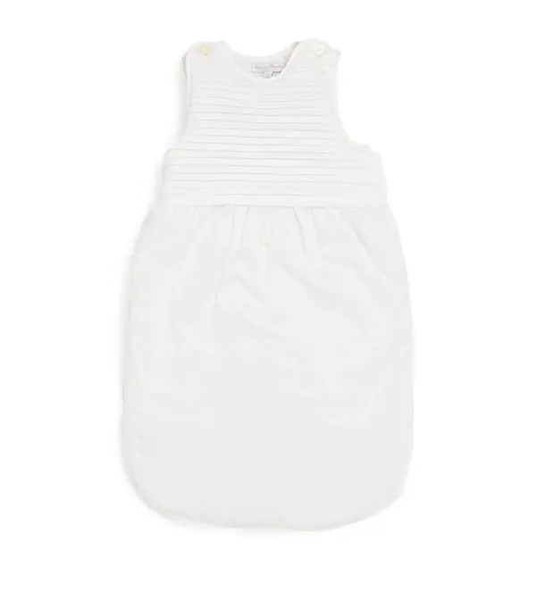 TARTINE ET CHOCOLAT Cotton Embroidered All-in-one - White