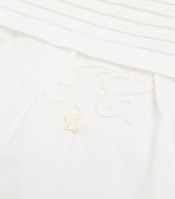 TARTINE ET CHOCOLAT Embroidered Cotton All-in-one