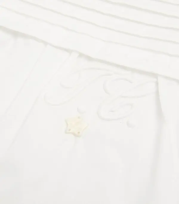 TARTINE ET CHOCOLAT Embroidered Cotton All-in-one
