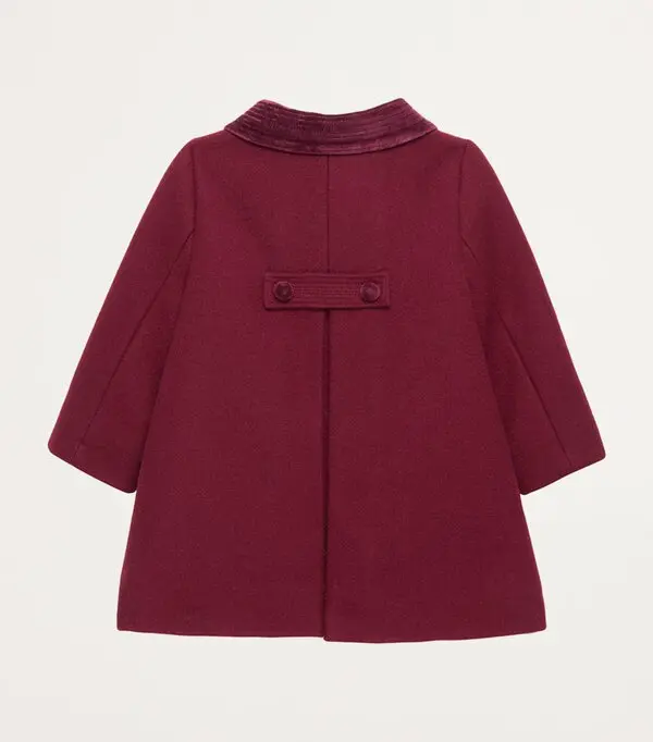Trotters Wool Double-breasted Classic Coat