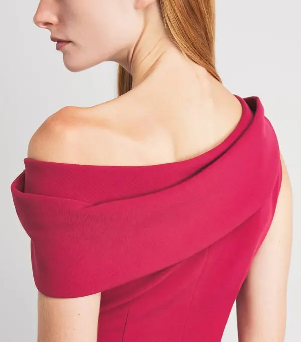 Roland Mouret Asymmetric Midi Dress