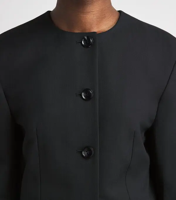 ANINE BING Collarless Huda Blazer